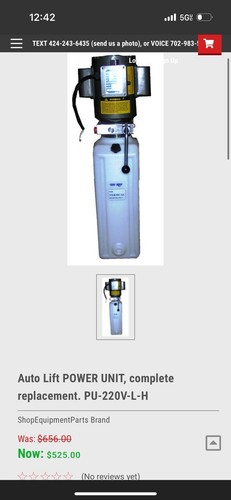 Car Lift Power Unit Hydraulic Pump Dump Trailer Lifter Tractor Barely ...