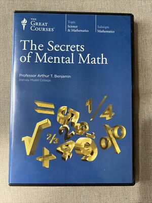 DVD: The Secrets of Mental Math (DVD) (Great Courses / Teaching Company ...
