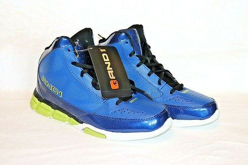 AND1 Blitz Men's Basketball Shoes Size 11. Blue and Lime Green - New in ...