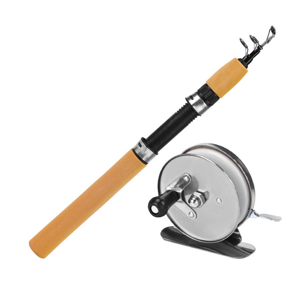 Fishing Pole Set Telescoping Ice Fishing Rod Set Ice Fishing Rod and ...