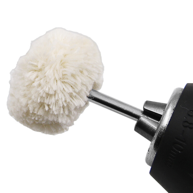 10PCS Fine Shank Wool Wheel Polishing Head Metals Wheels Grinding ...