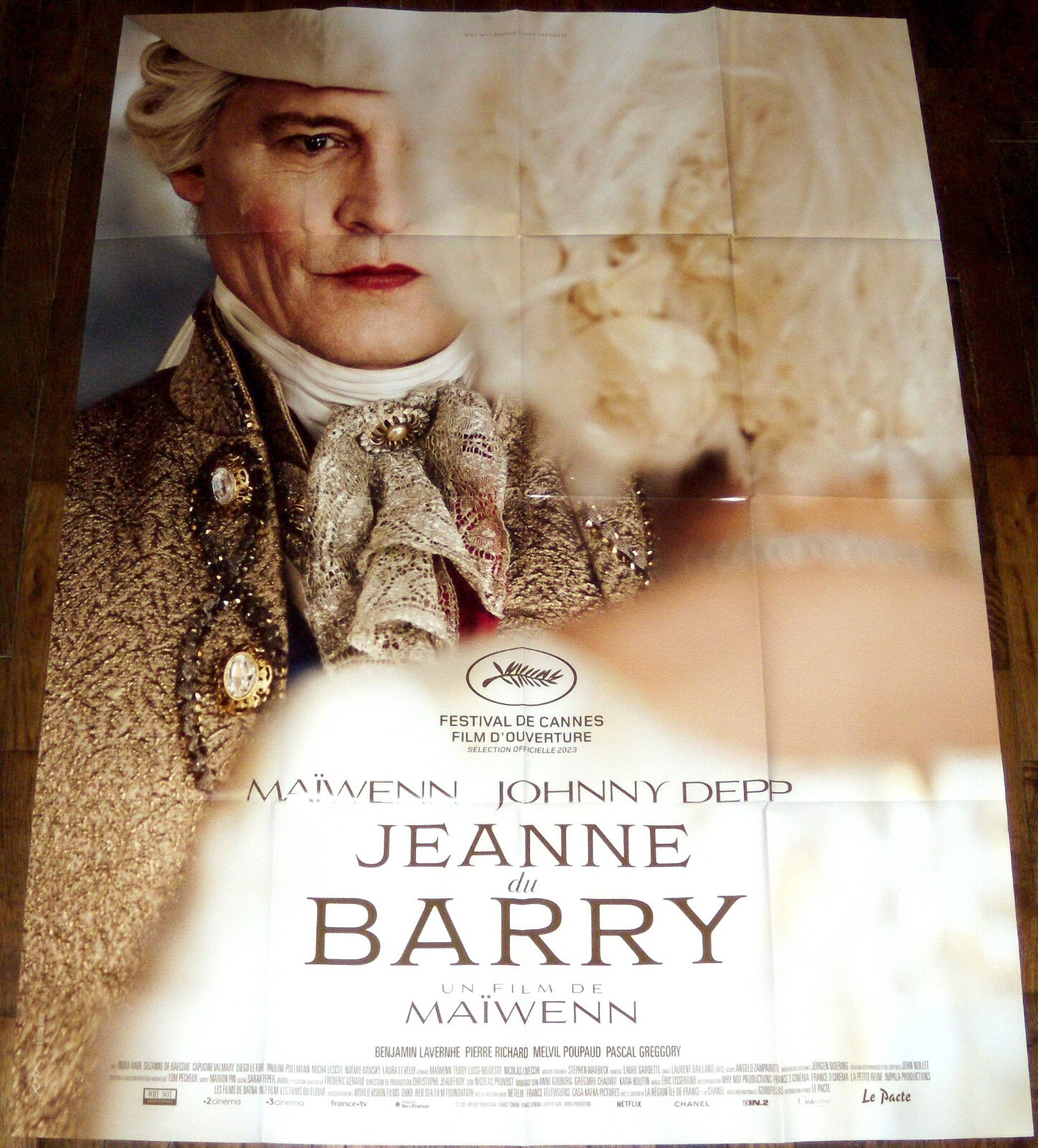 JEANNE DU BARRY Johnny Depp Louis XV Maïwenn LARGE french POSTER | eBay