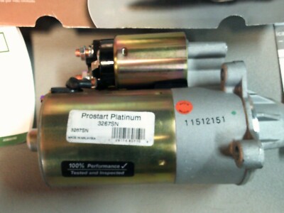 Prostart Platinum Starter Motor 3267SN | eBay