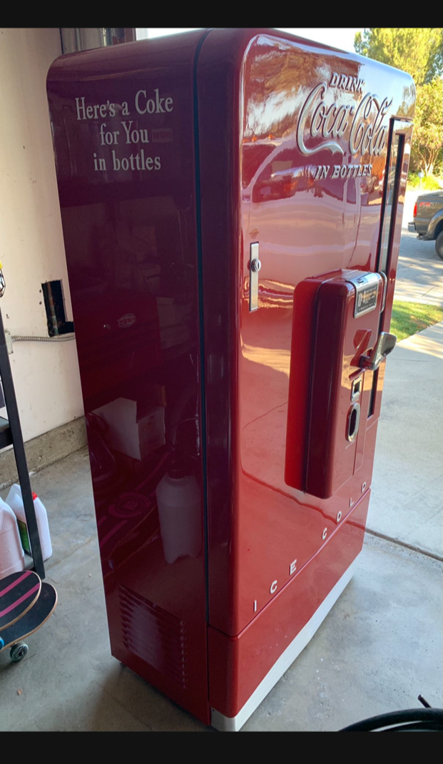 Vintage Coca Cola Coke Machine Professionally Restored Vendo 110 B | eBay