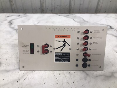 Bayliner Cierra Express 2252 Boat shore power control breaker switch ...