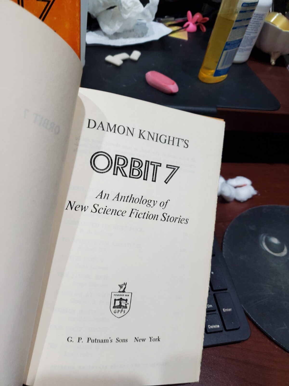 ORBIT 7 An Anthology of SF 70’ BCE edited Damon Knight cover Paul Lehr ...
