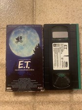 E.T. The Extra-Terrestrial (VHS) for sale online | eBay