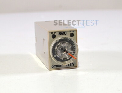 OMRON H3Y-4 MINIATURE SOLID-STATE TIMER, TIME: 5 S | eBay