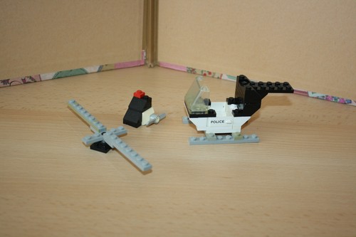 LEGO 645-1 - POLICE HELICOPTER - 1979 - PART SET | eBay
