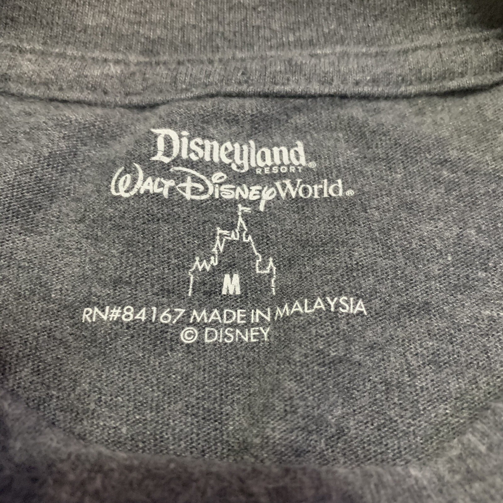2010 Disneyland Mickey Mouse 55th Anniversary Walt Disney Gray T-Shirt ...
