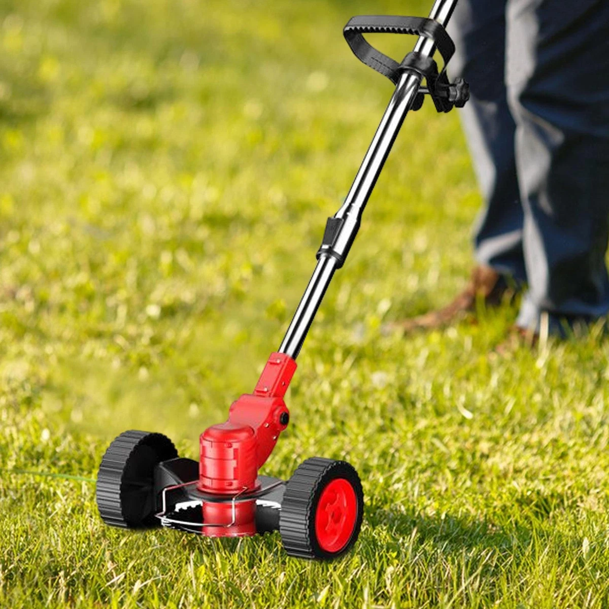 Lawn Trimmers On Wheels