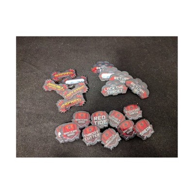 Muse On Minis Acrylic Faction Tokens Red Army Command Book Update New ...