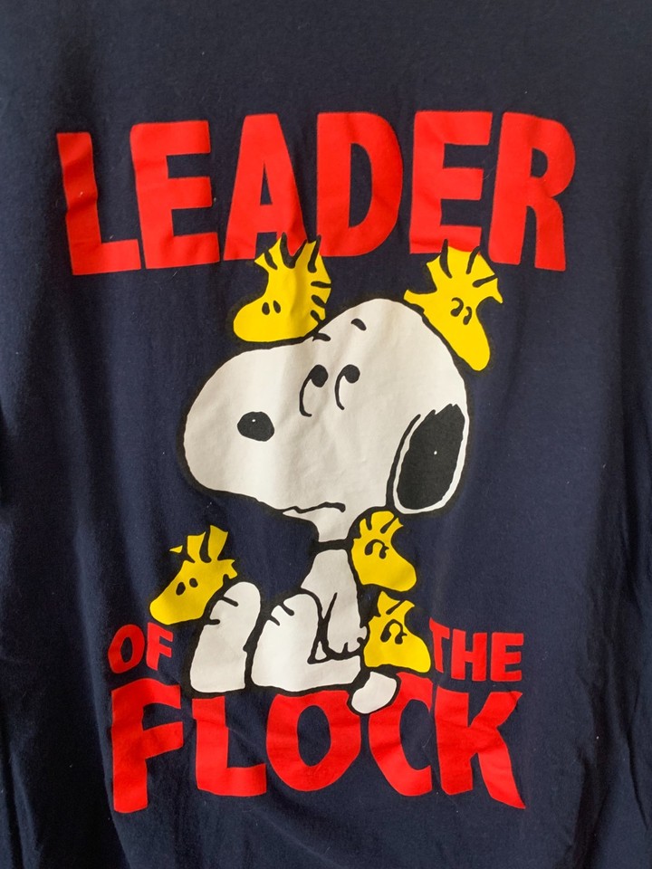 Snoopy, Woodstock & Friends Leader of the Flock T shirt Size 2XL ...