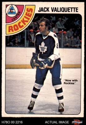 1978 O-Pee-Chee #391 Jack Valiquette Rockies-Hockey 6 - EX/MT | eBay