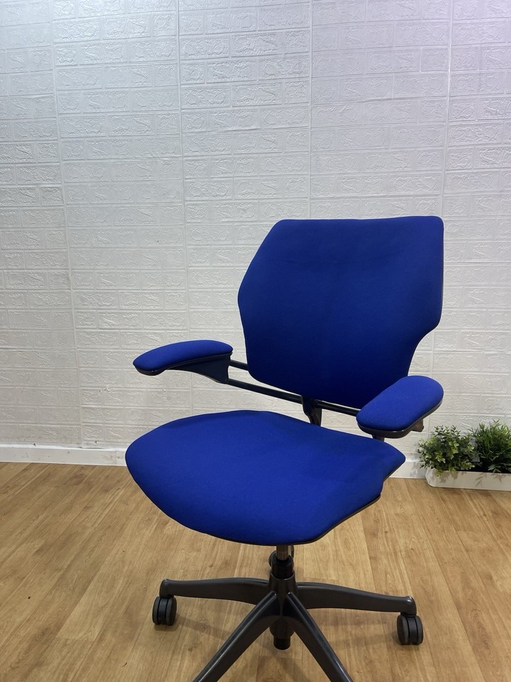 Humanscale Freedom Office Chair In Blue Fabric - RRP£1100+ - UK ...