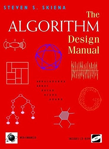THE ALGORITHM DESIGN MANUAL By Steve S. Skiena - Hardcover **Mint ...