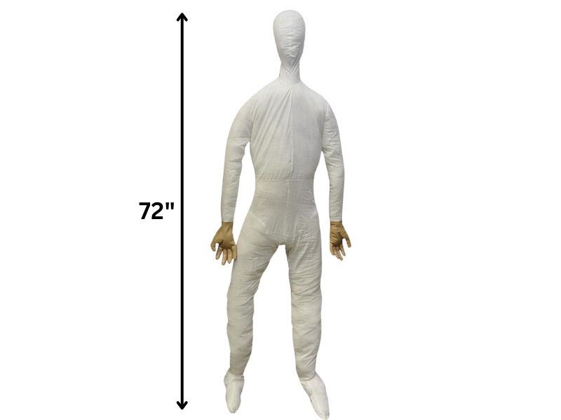 Full Size Posable Dummy With Hands 6 Ft 841493063178 | eBay Australia