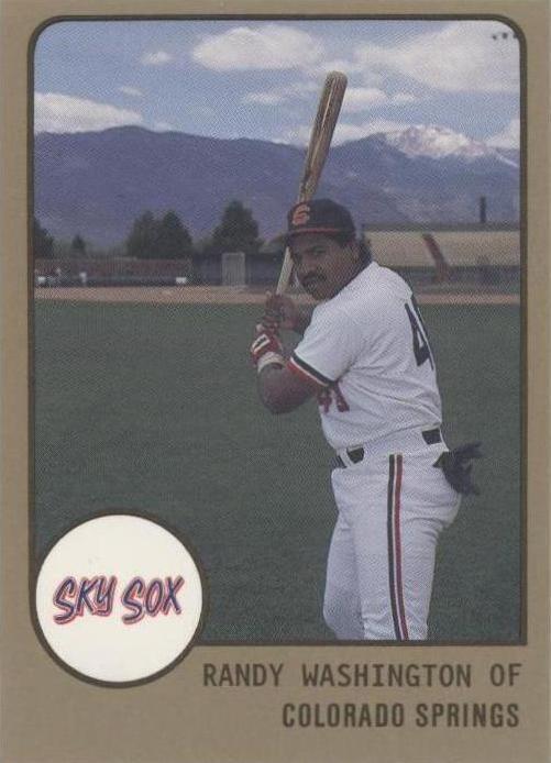 1988 ProCards Minor League - Randy Washington #1525 (RC) for sale ...