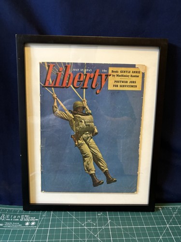WW2 USMC 1943 Paratrooper Para Marine Liberty Magazine & Membership ...