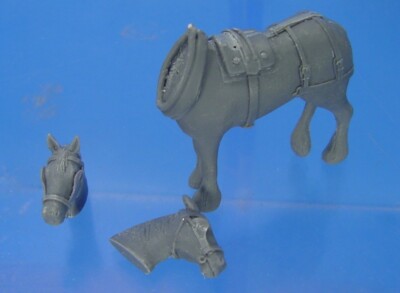 O SCALE /On3/On30 1/48 HEAVY HORSE WITH FITTED HARNESS IAN LINDSAY ...