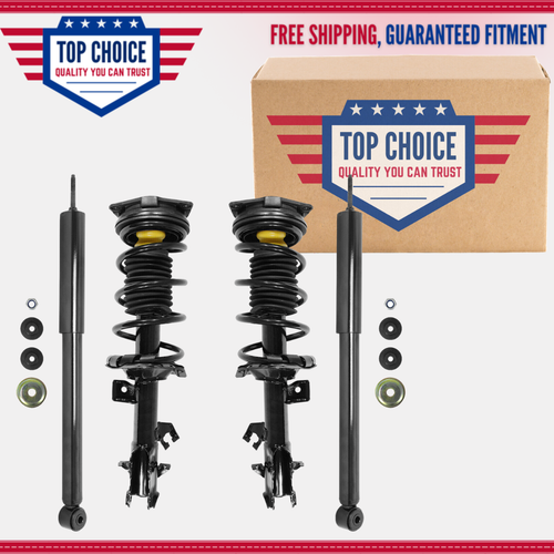 Front & Rear Strut Shock for 2009-2014 Nissan Cube | eBay