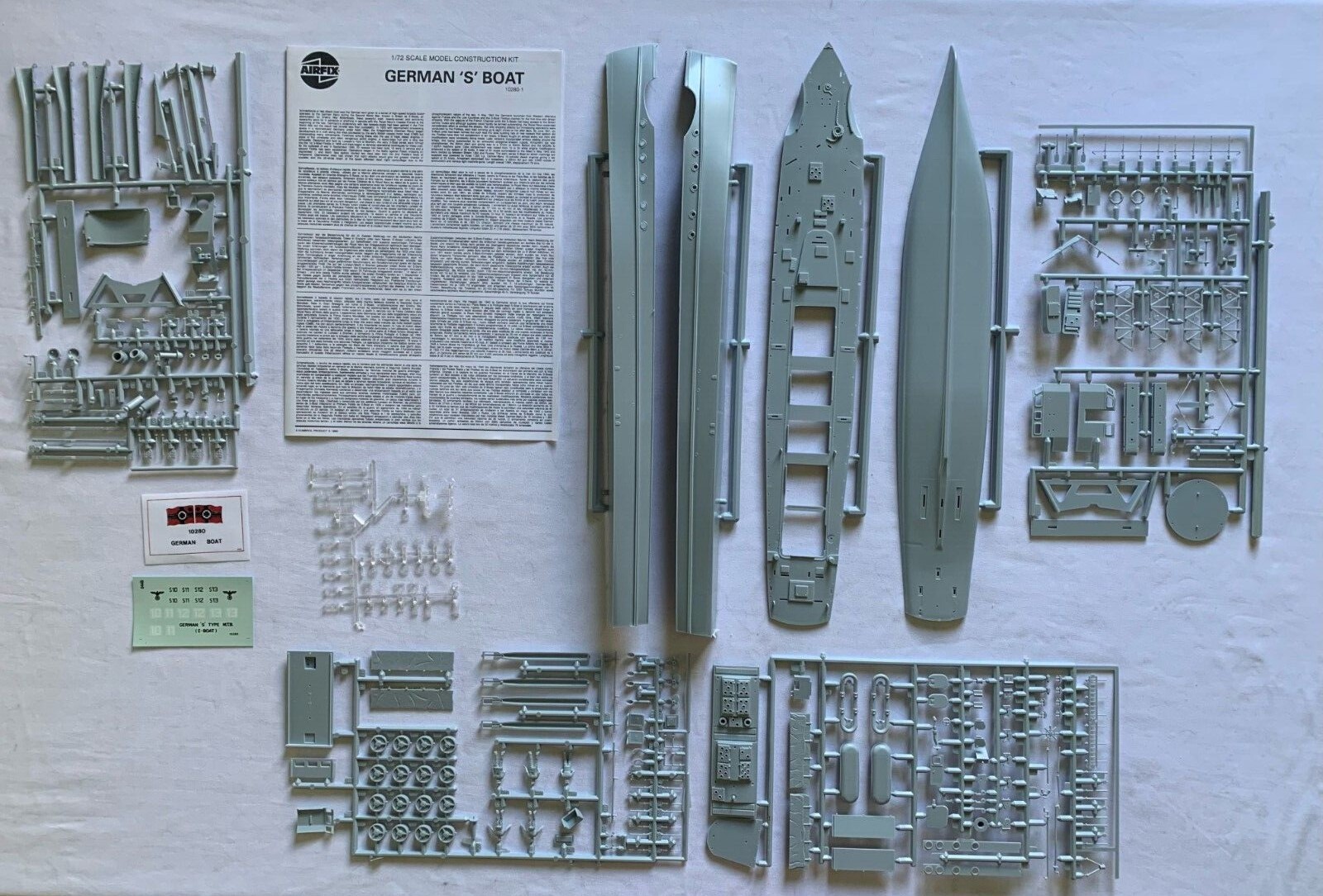 Airfix 1/72 German E-boat Model Kit Arx10280 Shrinkwrapped for sale ...