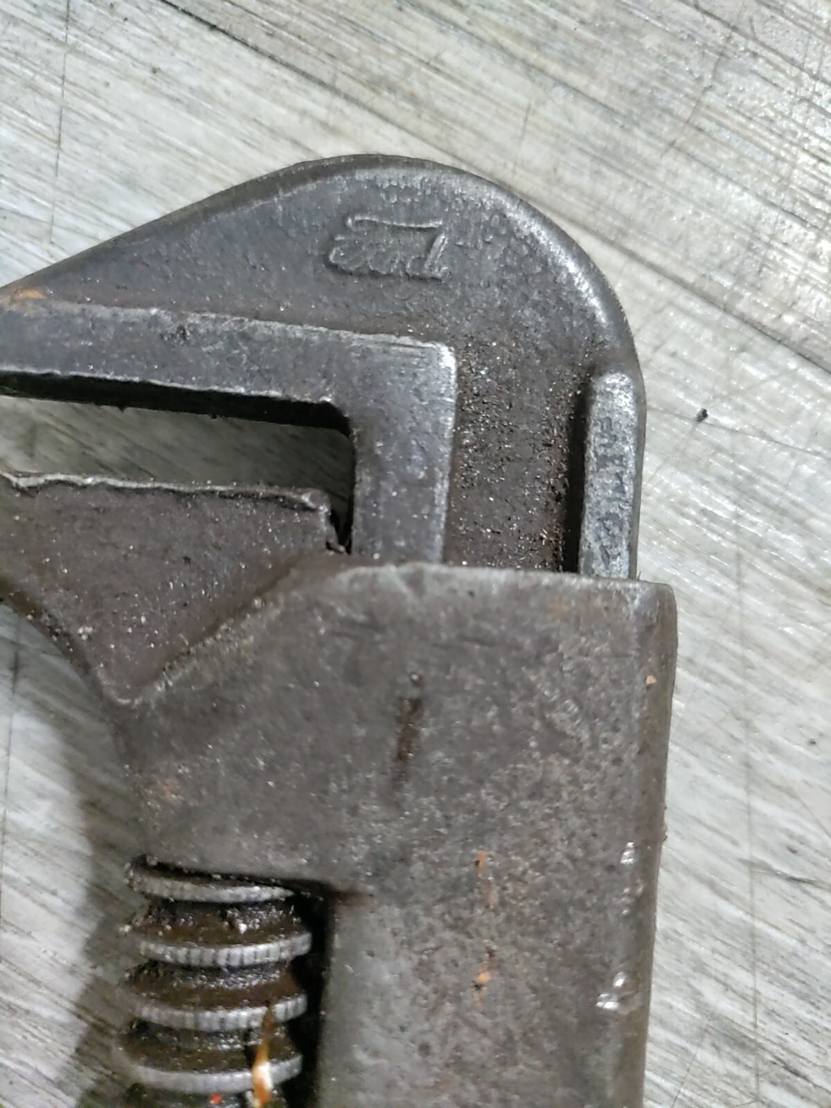 Vintage Moore Drop Forging Co. Adjustable Wrench 9" - Ford Automotive ...