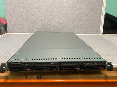 Supermicro CSE-819U X10DRU-i+ 2x E5-2690V4 4x 3.5" SAS Bay 1U Server ...