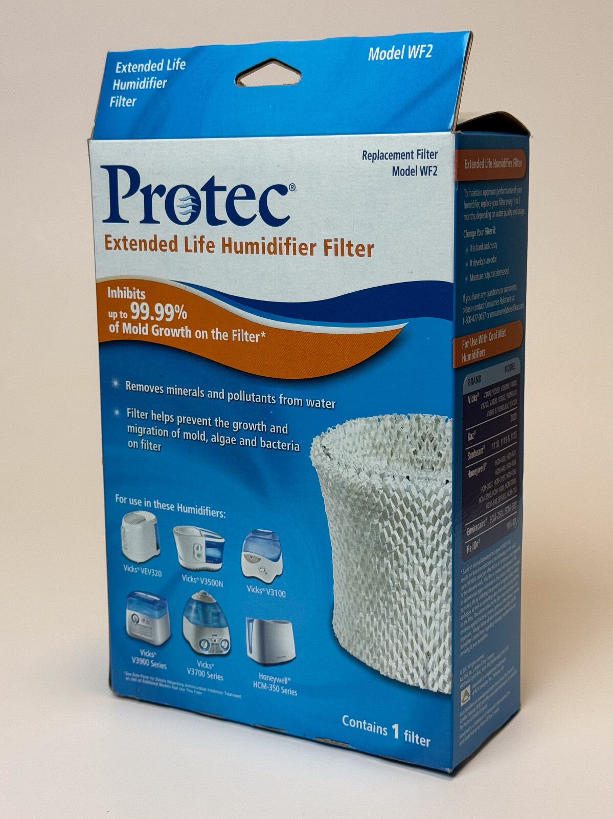 ProTec WF2 Humidifier Filter - Extended Life Humidifier Filter ...