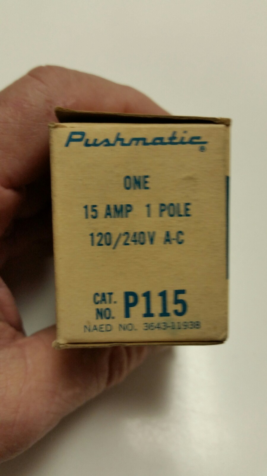 Large quantity P115 PUSHMATIC BREAKER new single pole 15 amp brkr | eBay