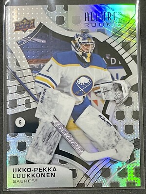 2021-22 Upper Deck Allure Rookie NHL Shield 2005 Ukko-Pekka Luukkonen ...