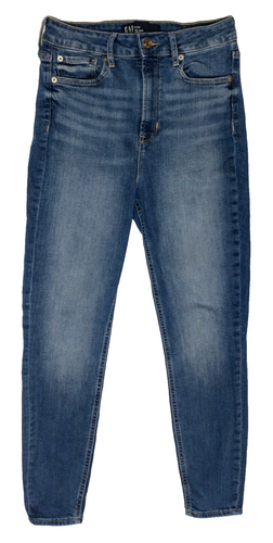 Gap Womens Sky High Rise Universal Legging Medium Wash Ankle Jegging ...