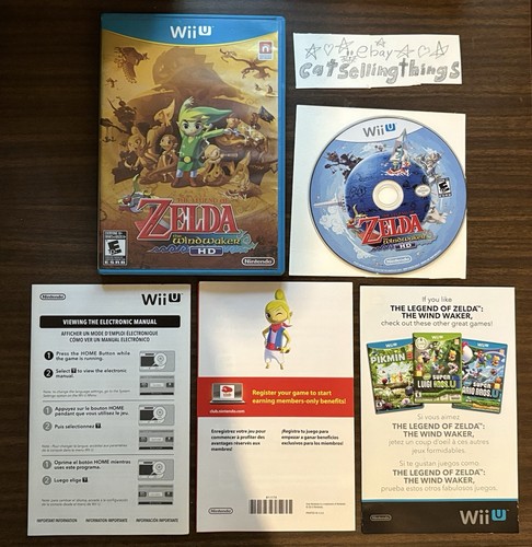 The Legend of Zelda: Wind Waker HD [Wii U] CIB, Tested & Working! | eBay