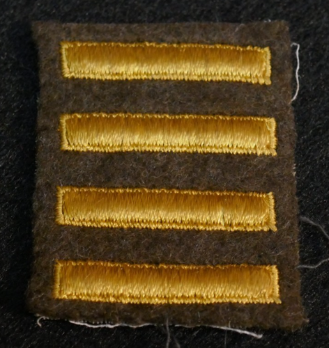 WWII US Army AAF Enlisted Overseas Service Bars 4 = Two Years ...