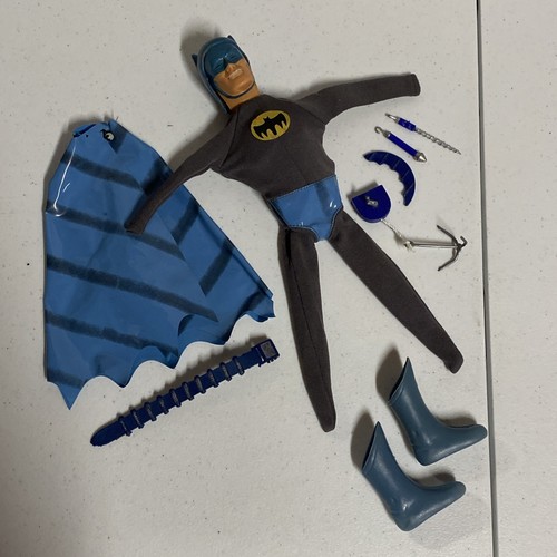 1966 IDEAL CAPTAIN ACTION "Batman" Costume Set 100% Complete! All orig ...