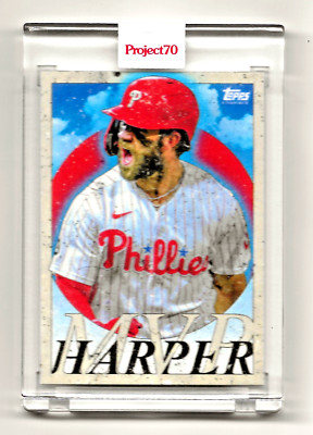 2021 Topps Project 70 #861 Bryce Harper (59-Design) By Tyson Beck ...