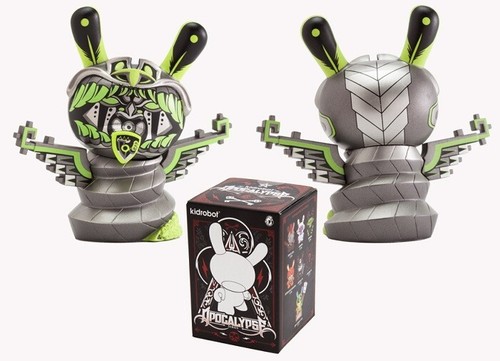 Kidrobot Apocalypse Kukulcan Shadow Edition Gray Dunny 3 inch sealed | eBay