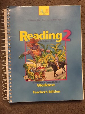 BJU Reading 2 Worktext Teachers Edition 2nd Edition | eBay