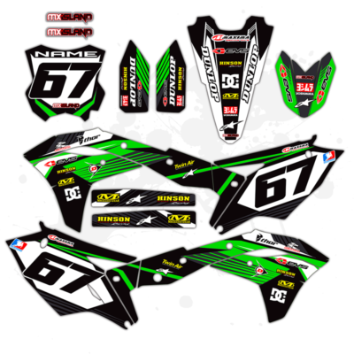 2014 2015 2016 2017 2018 2019 KX 85 100 GRAPHICS KAWASAKI KX85 KX100 ...