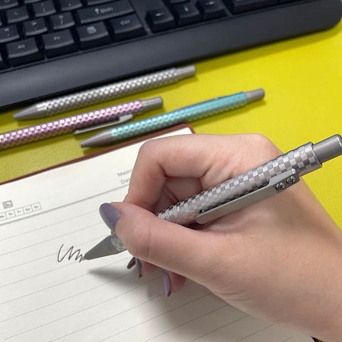 Titanium Alloy Tactical Pen Outdoor EDC Pocket Ball Pen Business ...