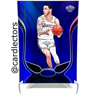 2019-20 Panini Certified Basketball LONZO BALL 128 Mirror Blue Parallel ...