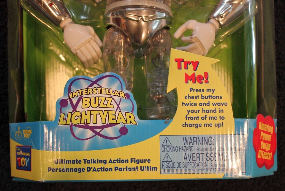 Toy Story RARE 12' INTERSTELLAR Talking Buzz Lightyear! | eBay