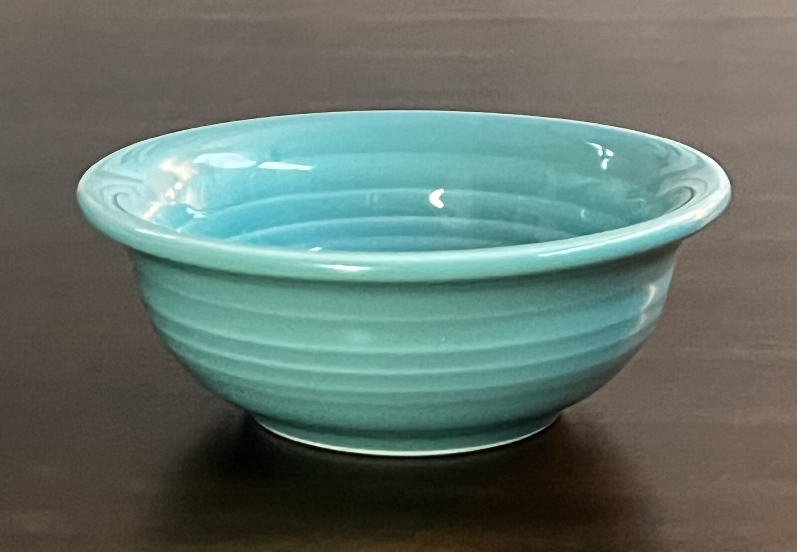 Fiestaware Small Fruit Snack Bowl Ribbed Turquoise Fiesta HLC 5" MINT ...