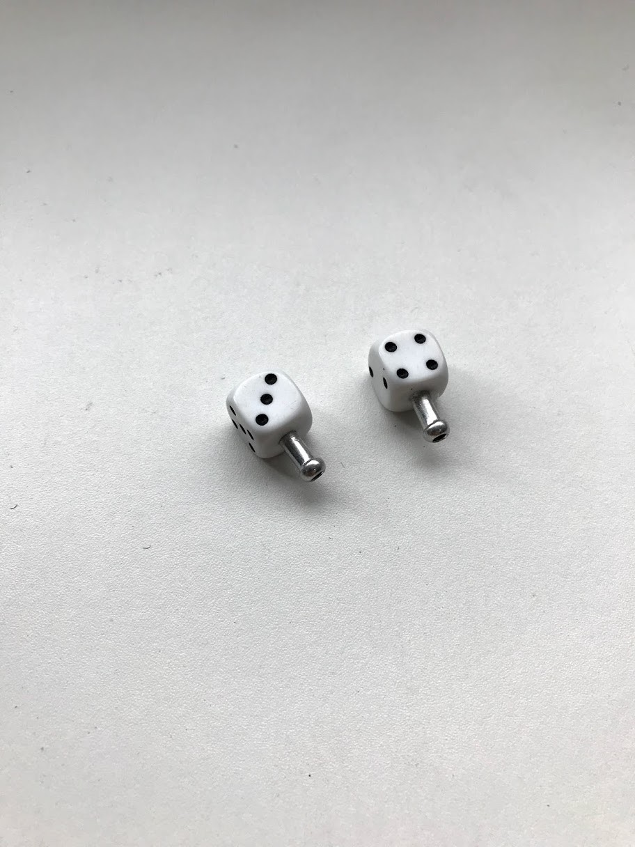 DICE CAP cable end tips crimps bicycle brake OldSchool BMX MTB GJS SE ...