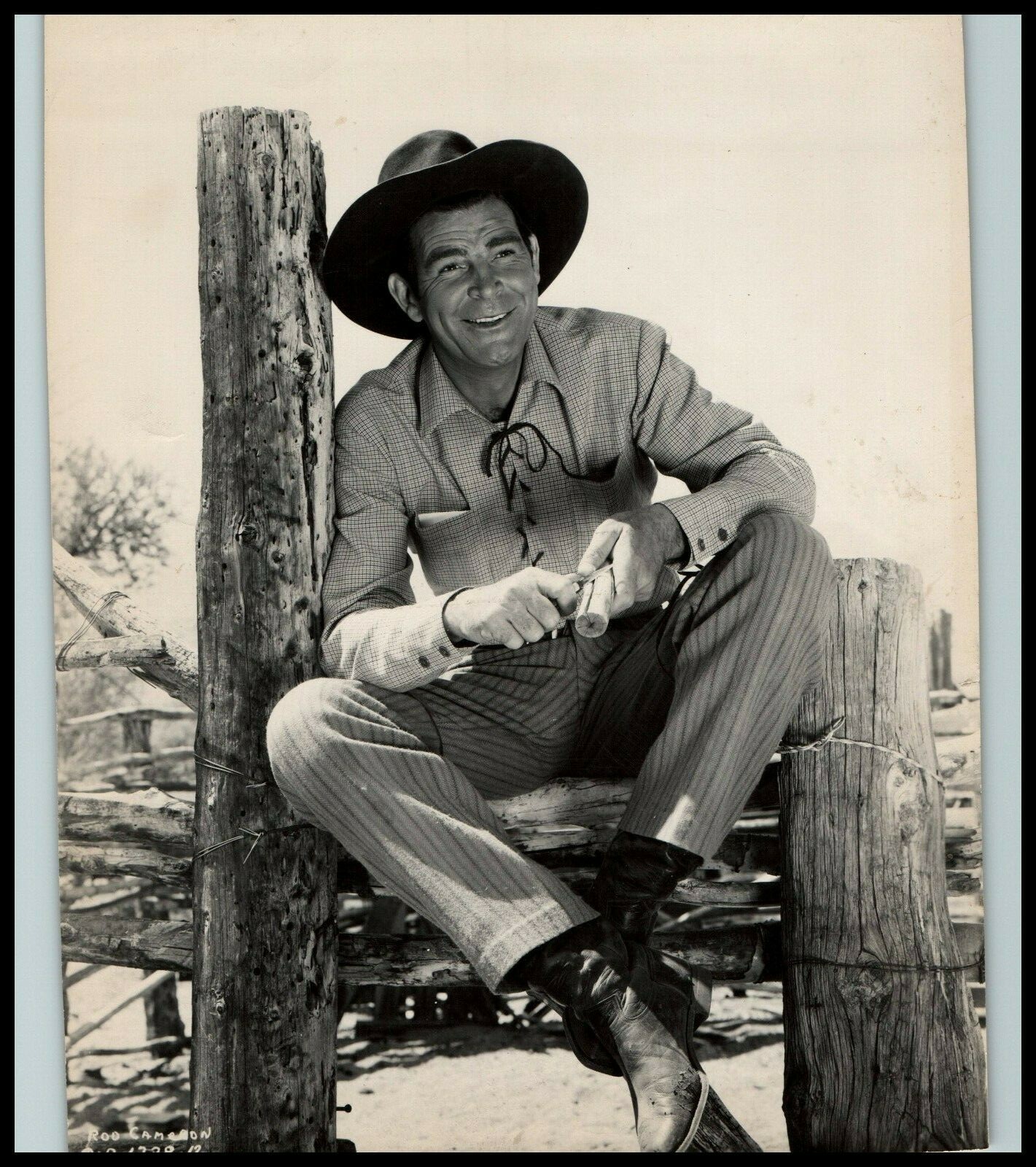 Hollywood HANDSOME ACTOR Rod Cameron WESTERN 1940s VINTAGE ORIGINAL ...