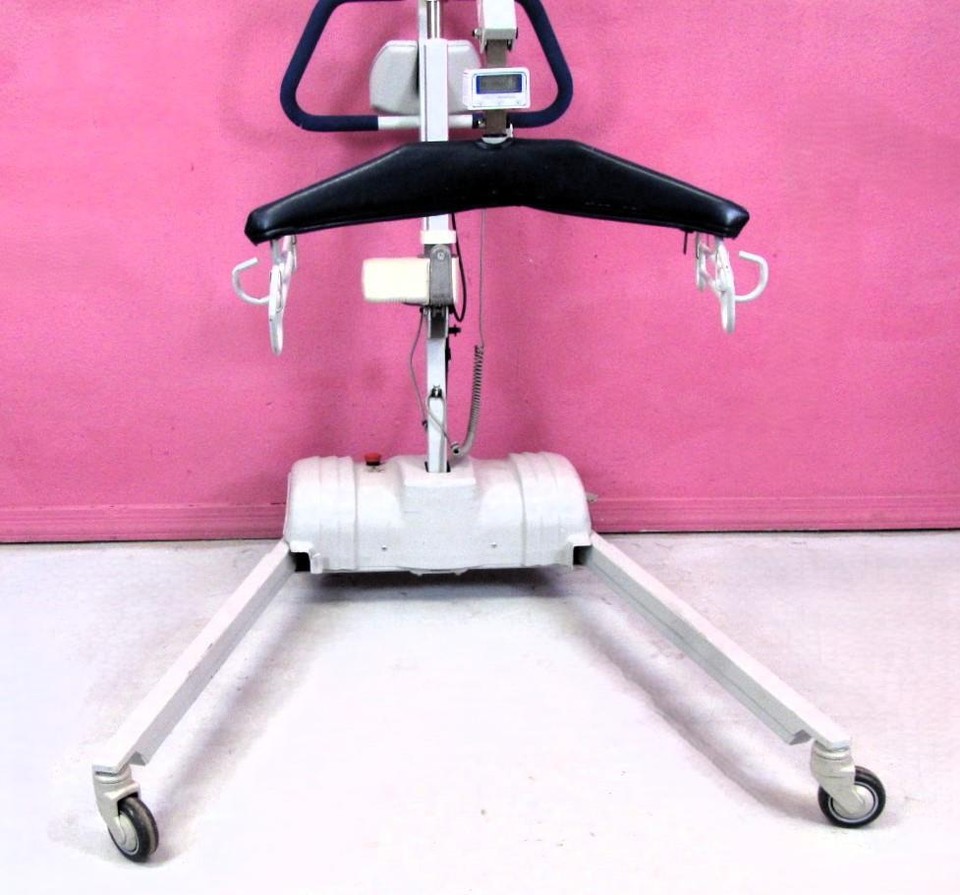 SureHands UltraLift 2403SRE Portable Patient Transfer Lift & Battery ...