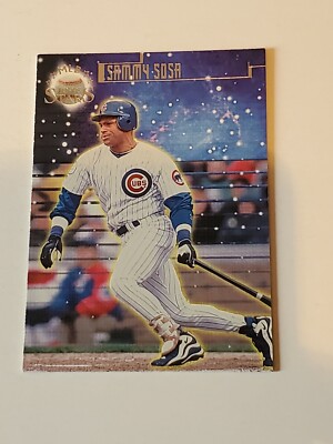 1998 TOPPS MLB STARS #93 SAMMY SOSA SILVER 0428/4399 PACK FRESH FREE ...