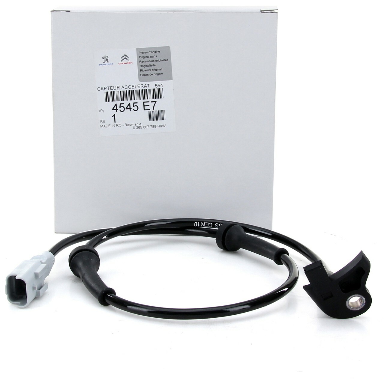 ORIGINAL Citroen Peugeot ABS Sensor Raddrehzahl Raddrehzahlsensor vorne ...