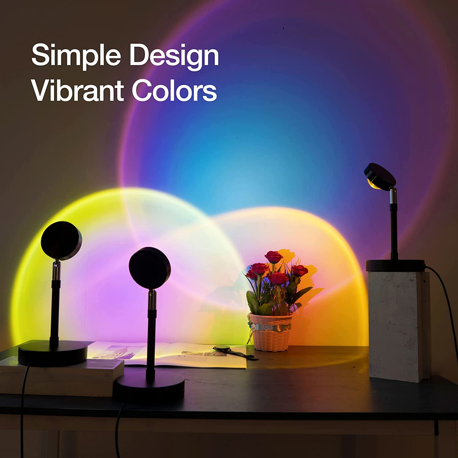 Sunset Lamp Projection, Sun Lamp, Sunlight Lamp Projector, Manual ...