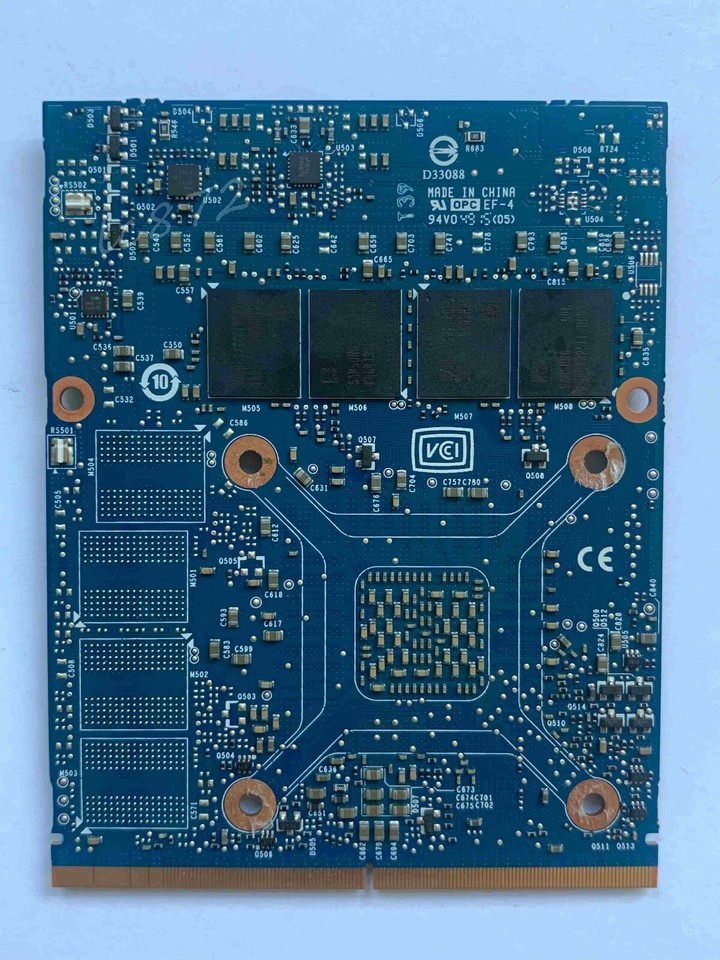 New NVIDIA GTX 965m 4GB video graphics card N16E-GS-KAB-A1 Clevo MSI ...